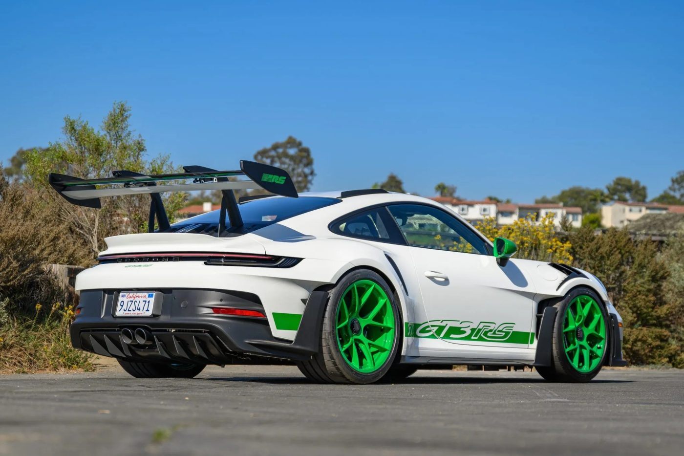 FOR SALE: Rare 2023 Porsche 911 GT3 RS with Tribute to Carrera RS Package