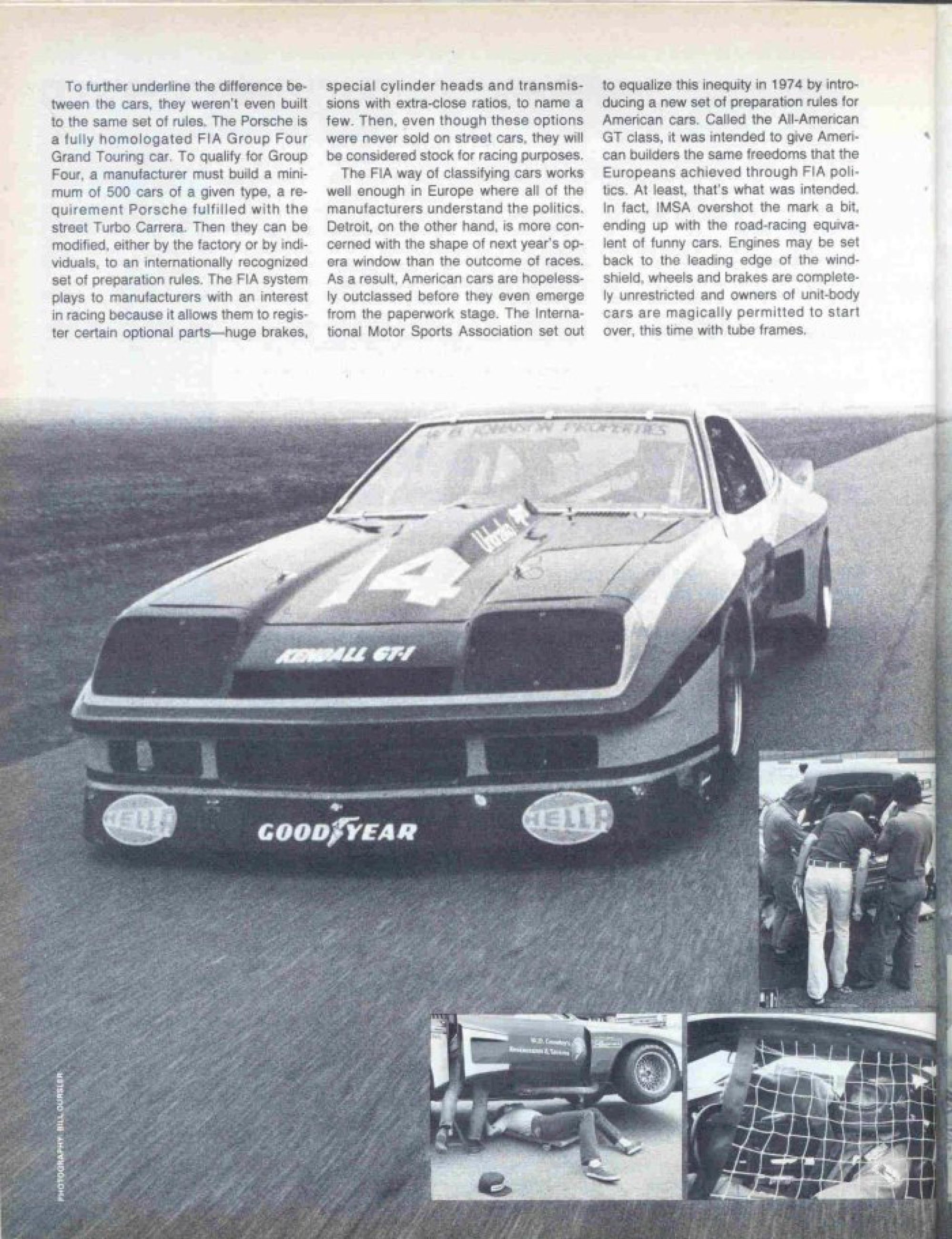 Porsche 934 vs Chevrolet Monza DeKon AAGT - A Special Feature