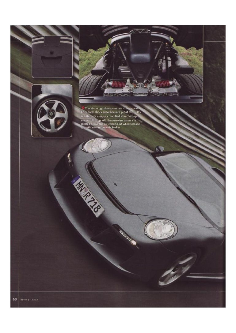RUF CTR3 & eRUF Model A - The Dark Knight
