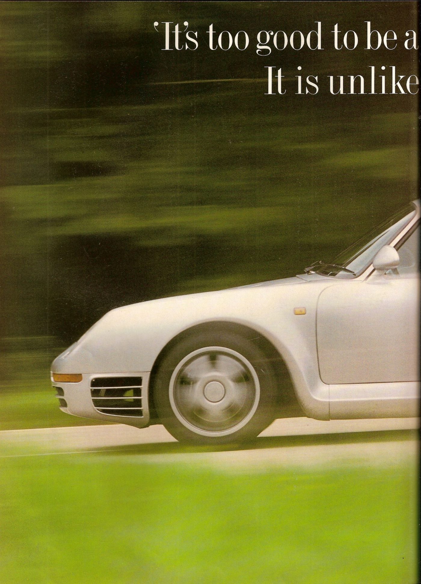 Car Magazine Drives the Porsche 959