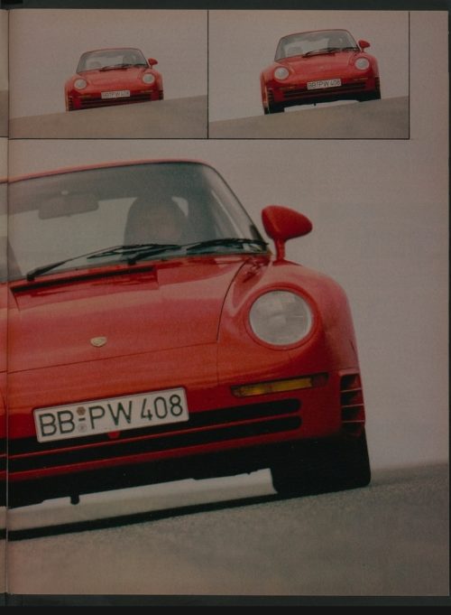 Auto motor und Sport Magazine Porsche 959 Review