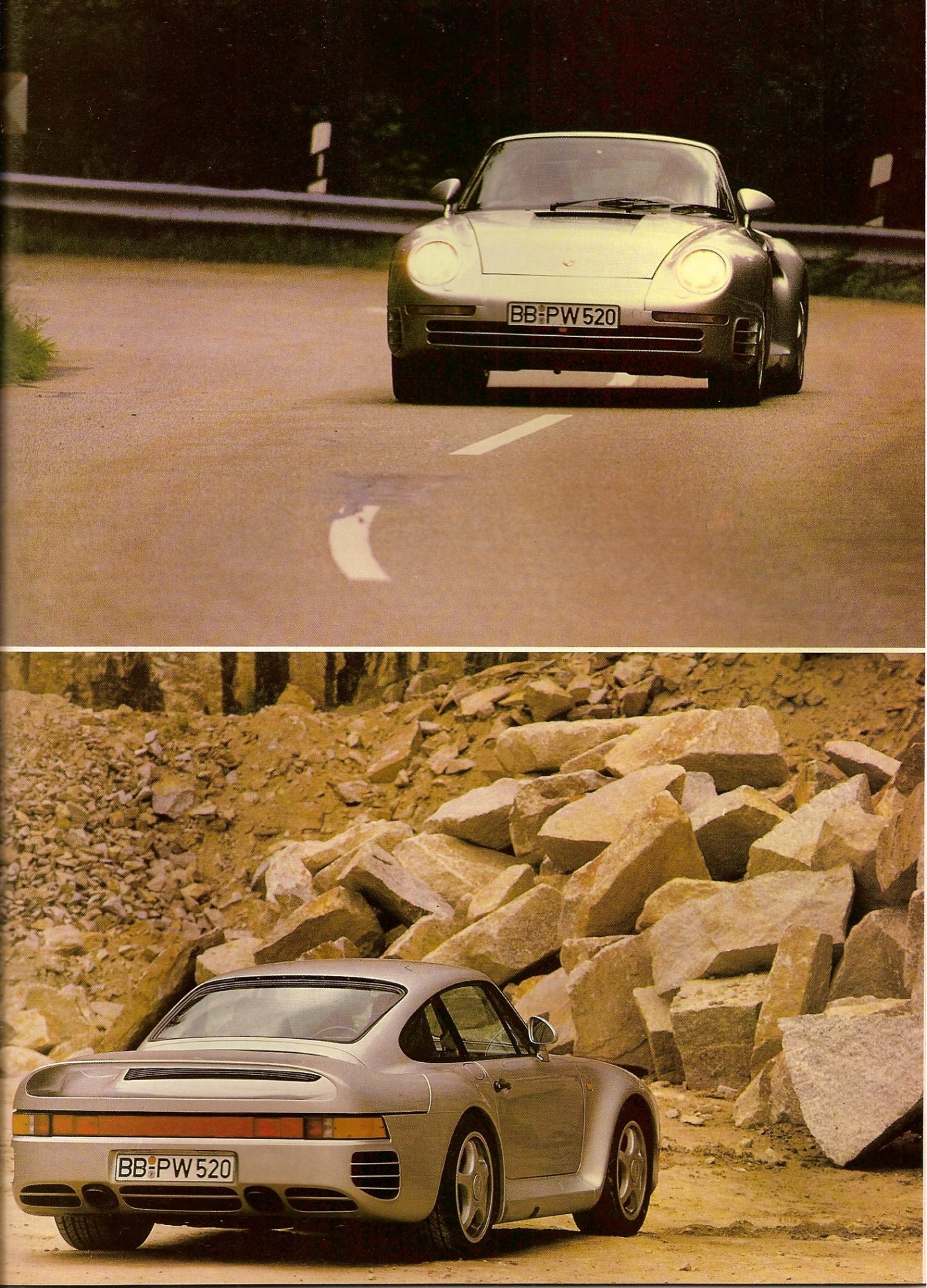 Car Magazine Drives the Porsche 959