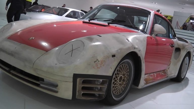 1982 Porsche 959 C29 Aerodynamikstudie