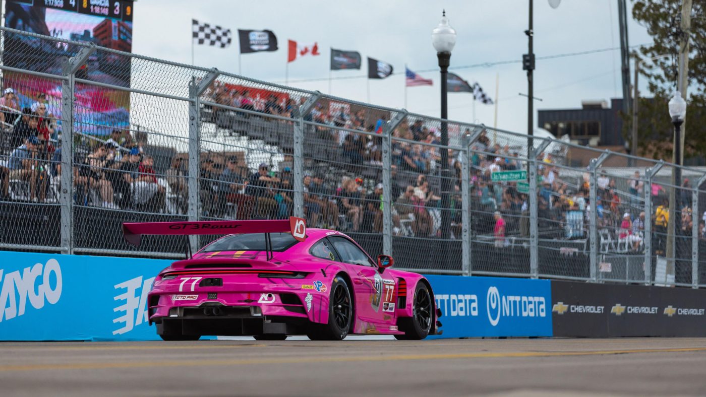 Porsche Podiums In Detroit