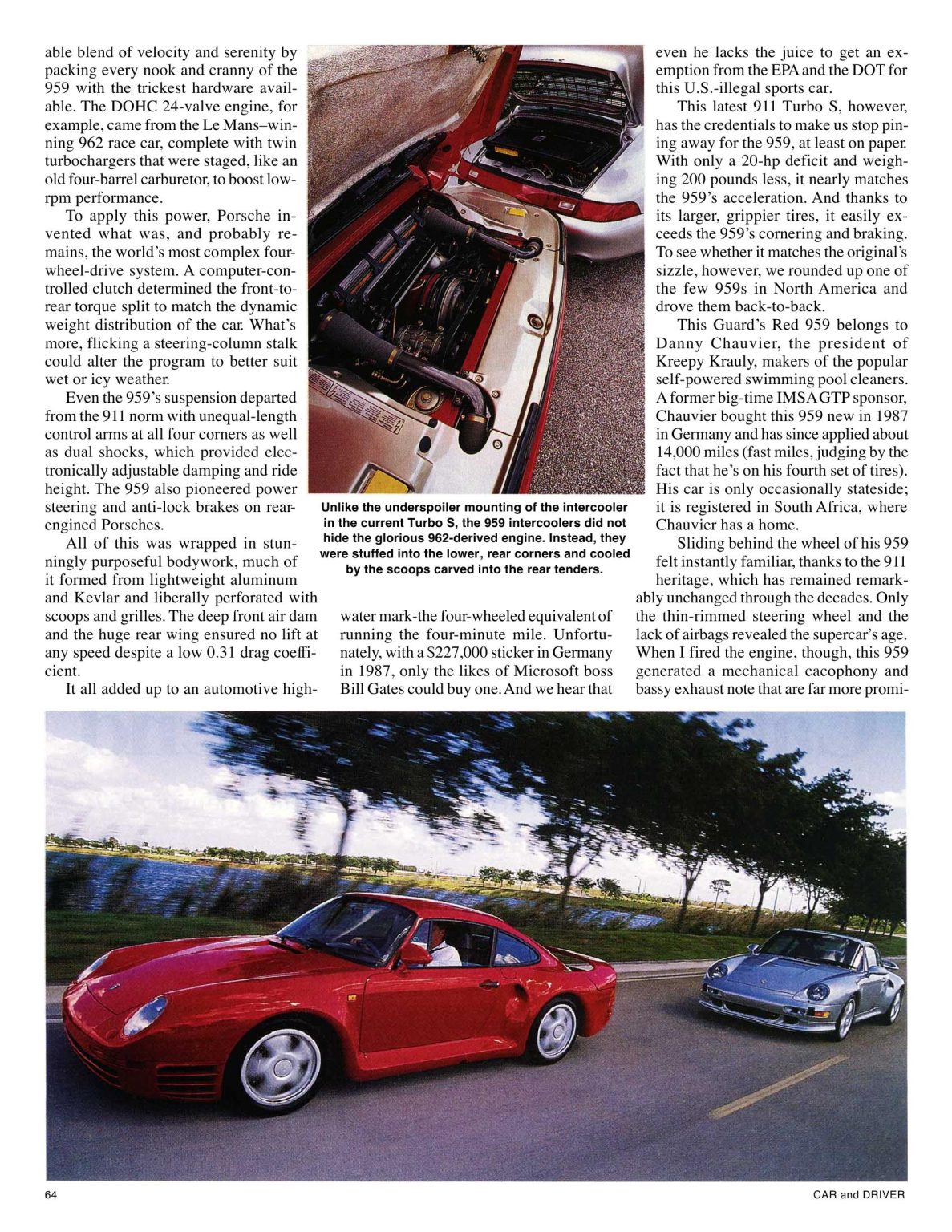 Reviewed: The Porsche 959 vs 993 Turbo S
