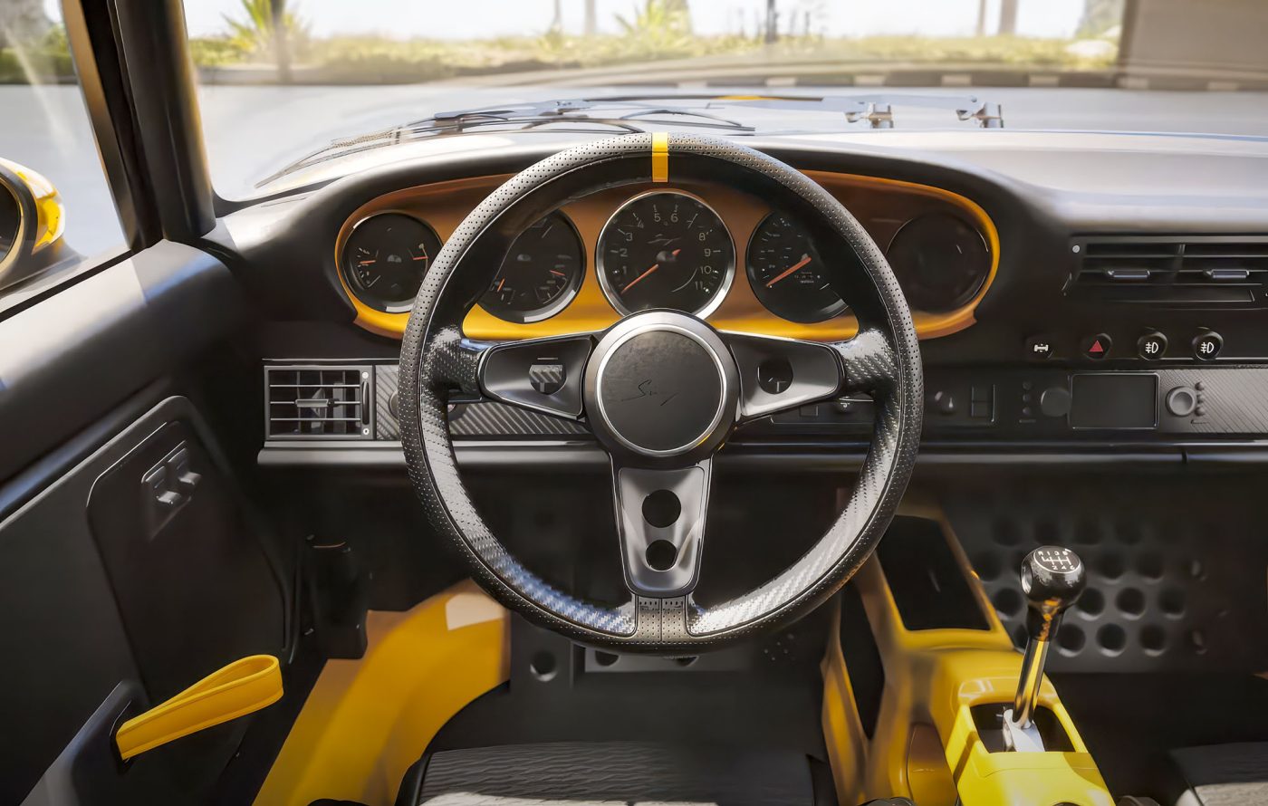 Breaking: Singer Carrera Coupe Reveals Pop-Up Driving Lights