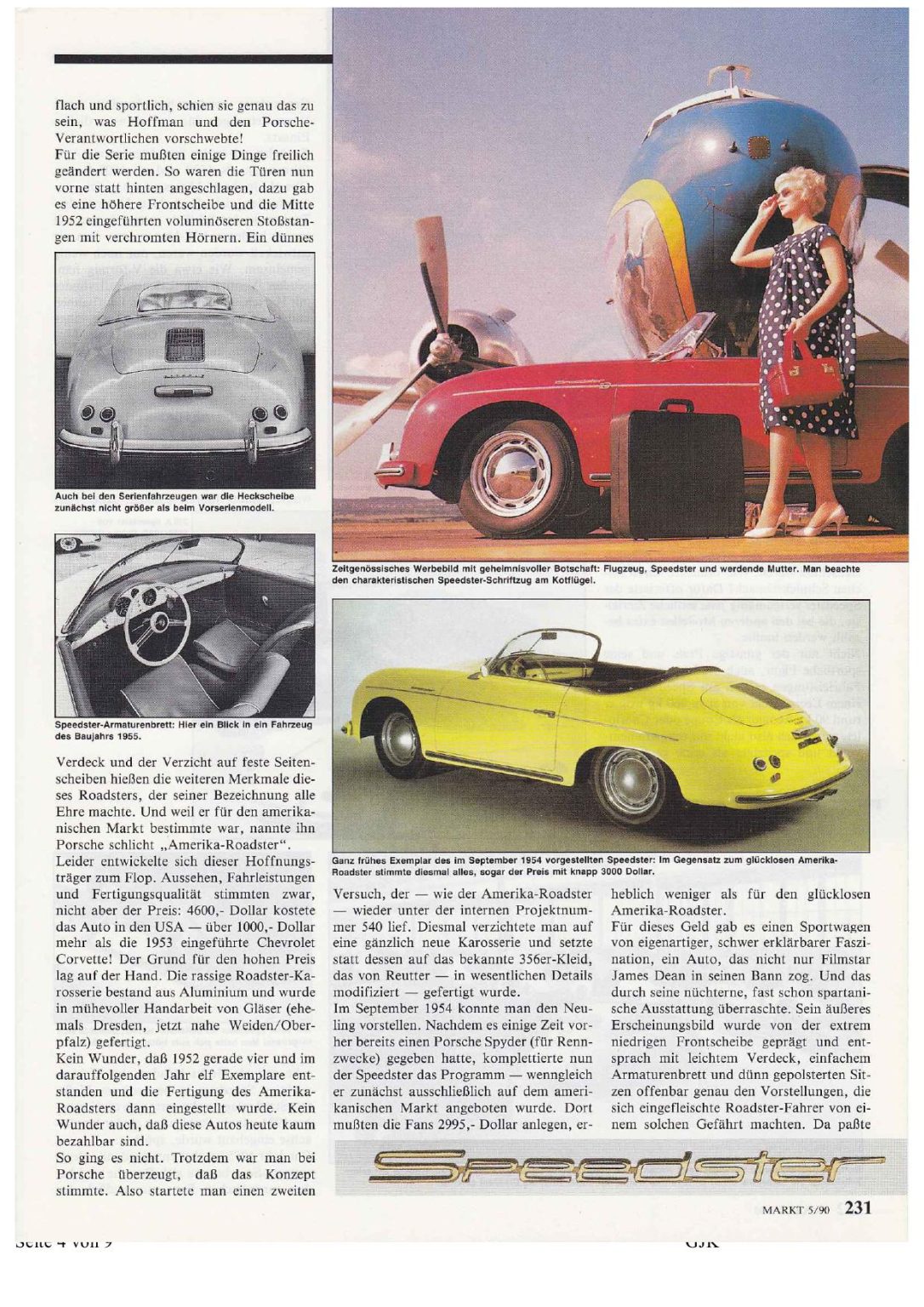 Forsche Porsche - Porsche 356 Speedster