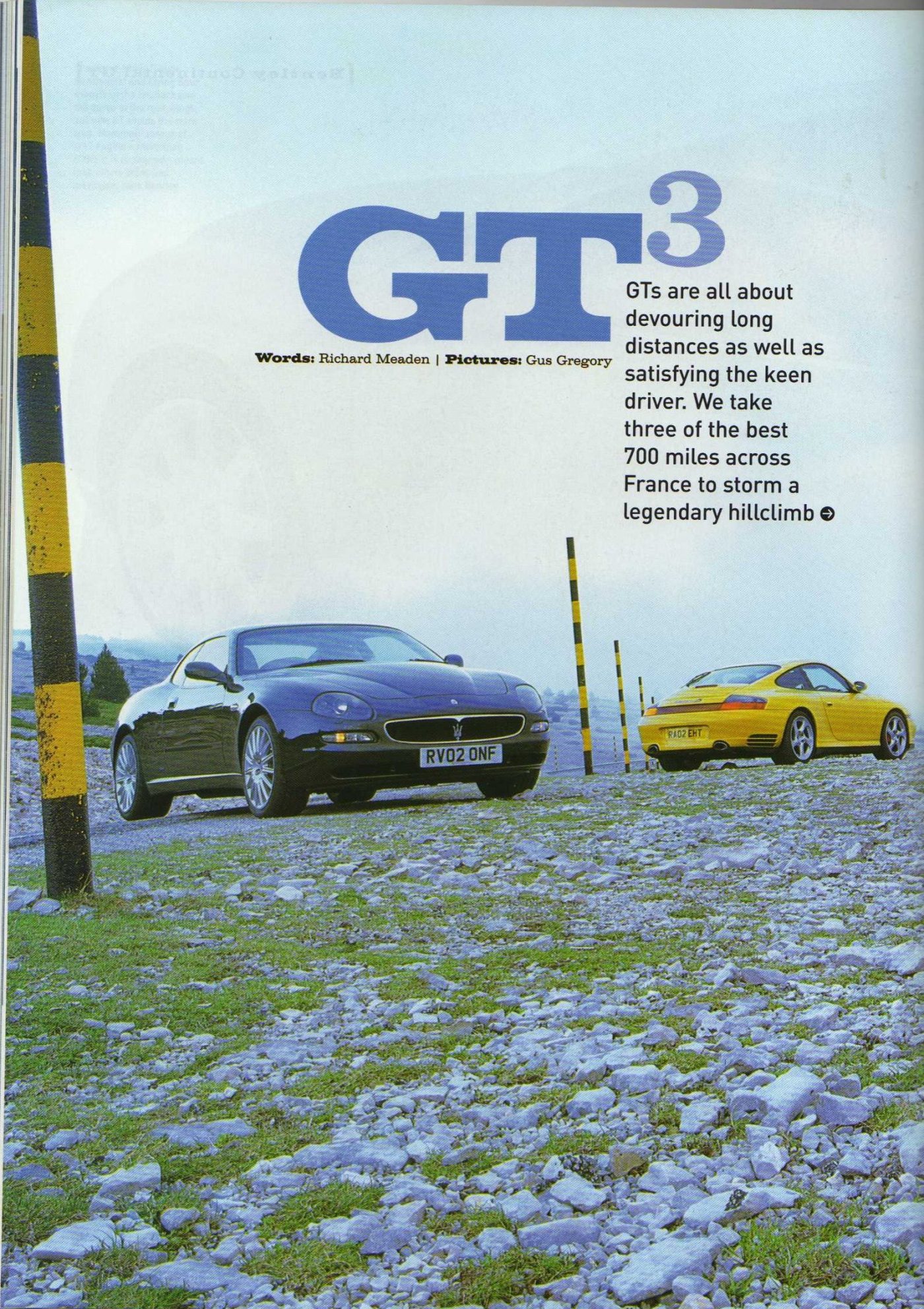 GT 3 - Porsche 996 Carrera 4S vs Jaguar XKR-R vs Maserati 4200GT