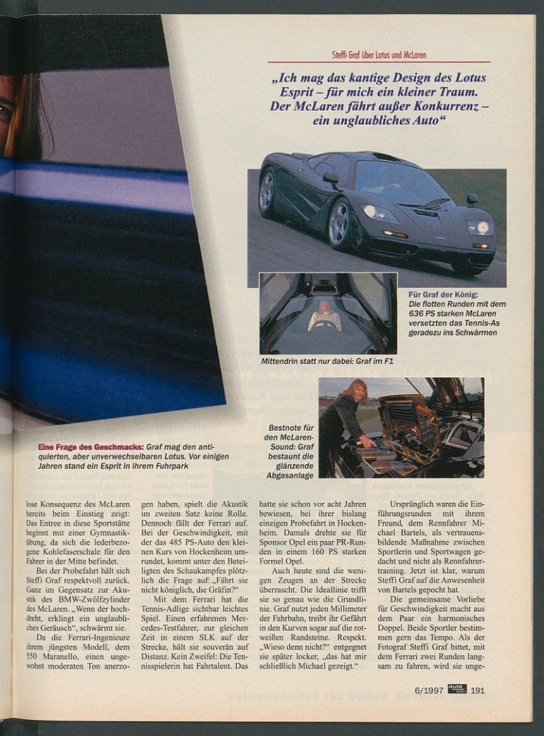 Porsche 993 Turbo & Steffi Graf vs Ferrari 550 Maranello vs McLaren F1 ...
