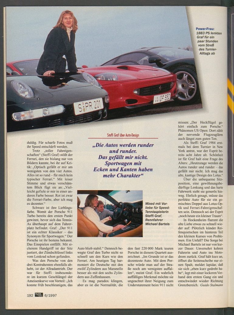 Porsche 993 Turbo & Steffi Graf vs Ferrari 550 Maranello vs McLaren F1 ...