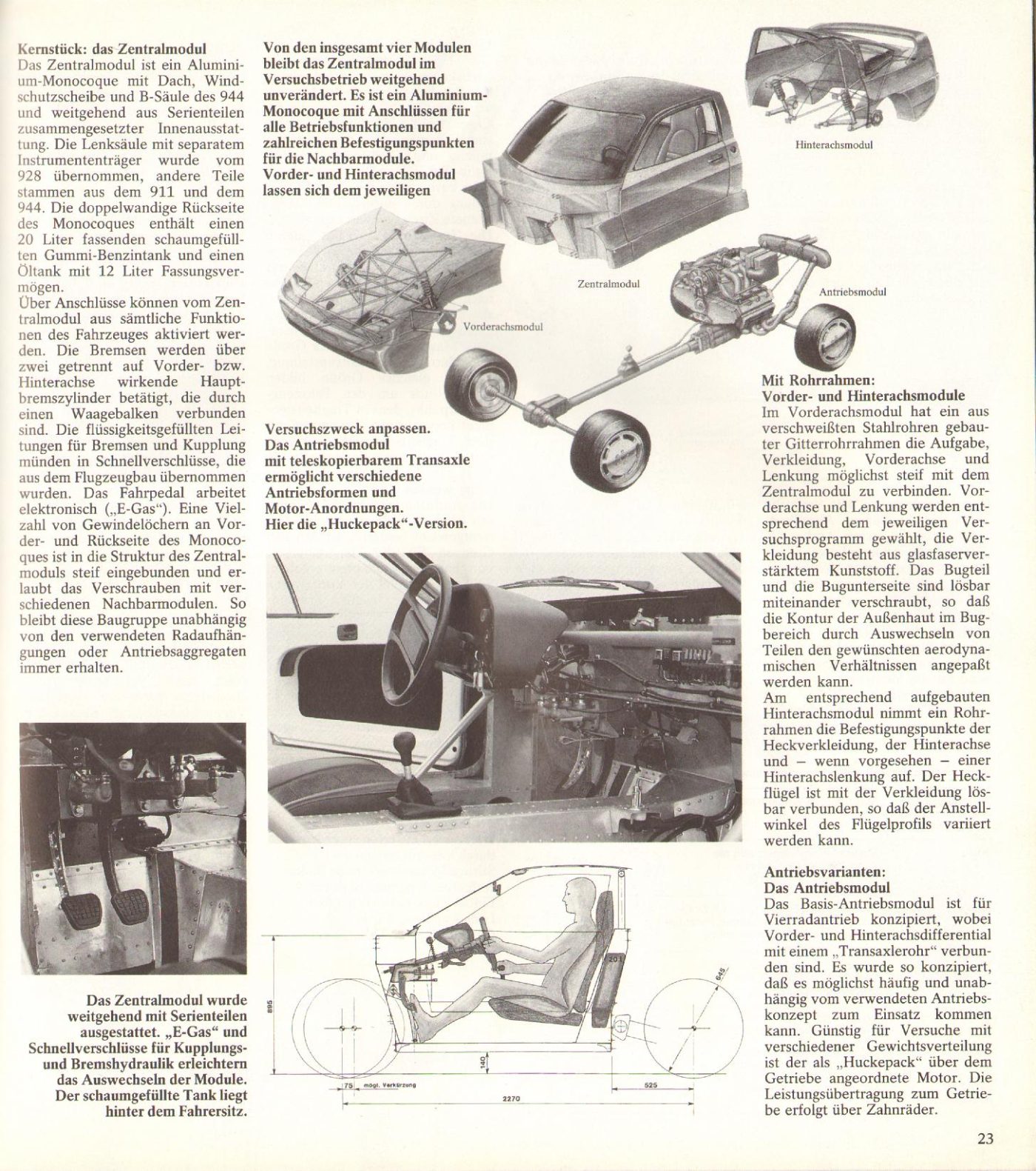 1985 Porsche Experimental Prototype