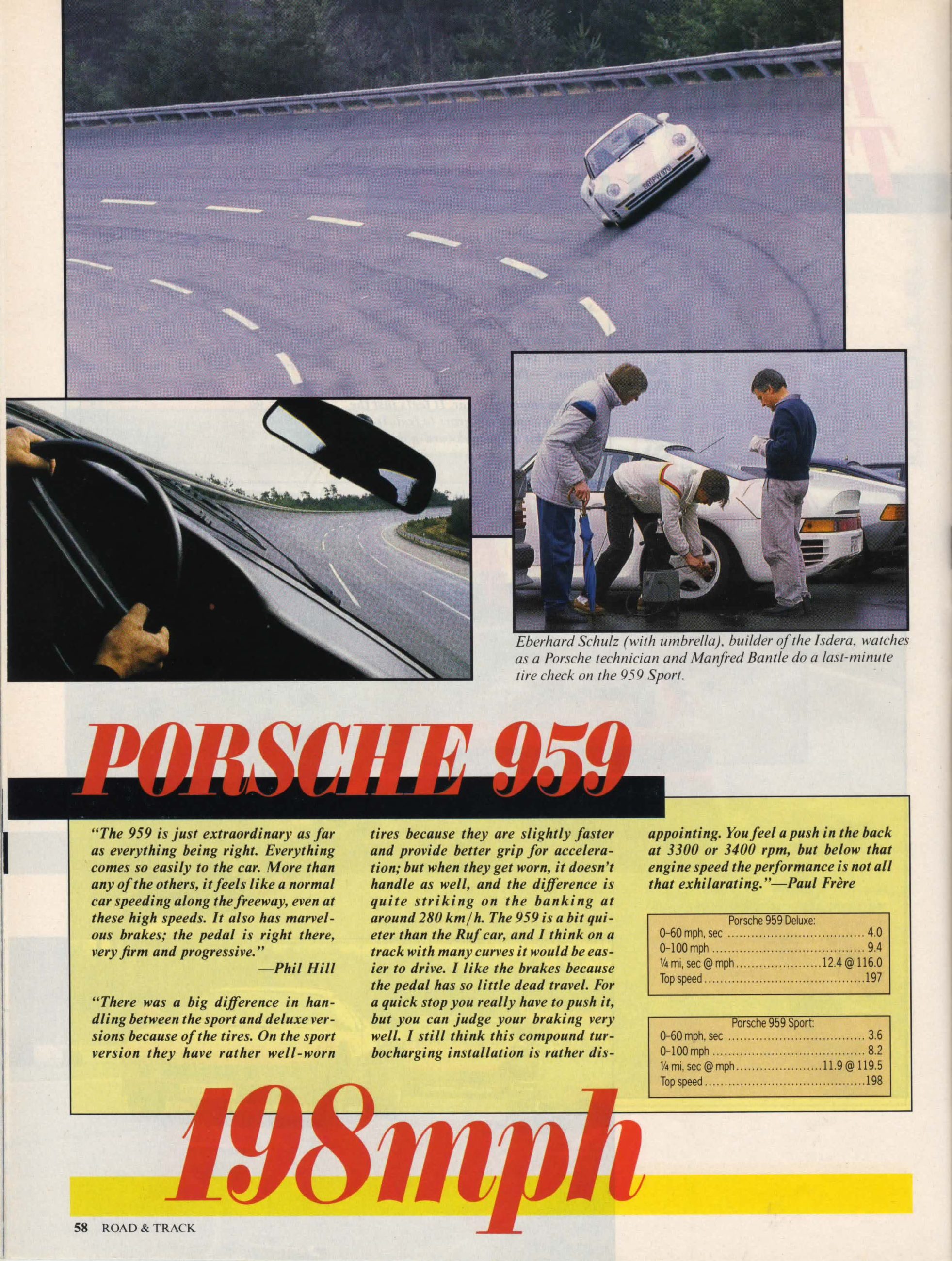 1987 World's Fastest Car - Road & Track Exclusive