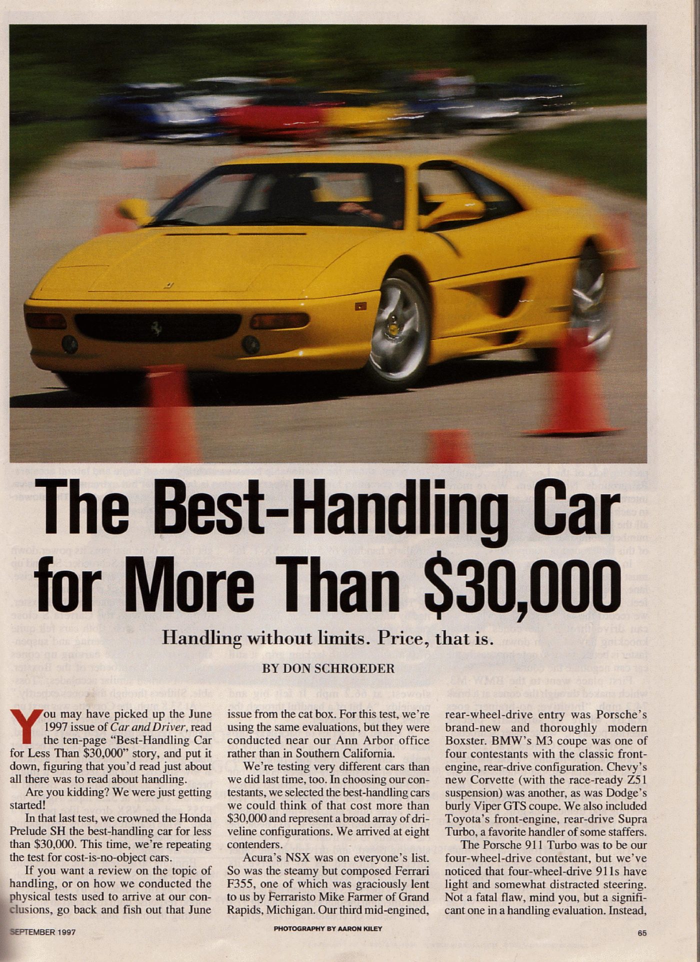 Porsche 986 Boxster vs. Porsche 993 Carrera S vs. Honda NSX-T vs ...