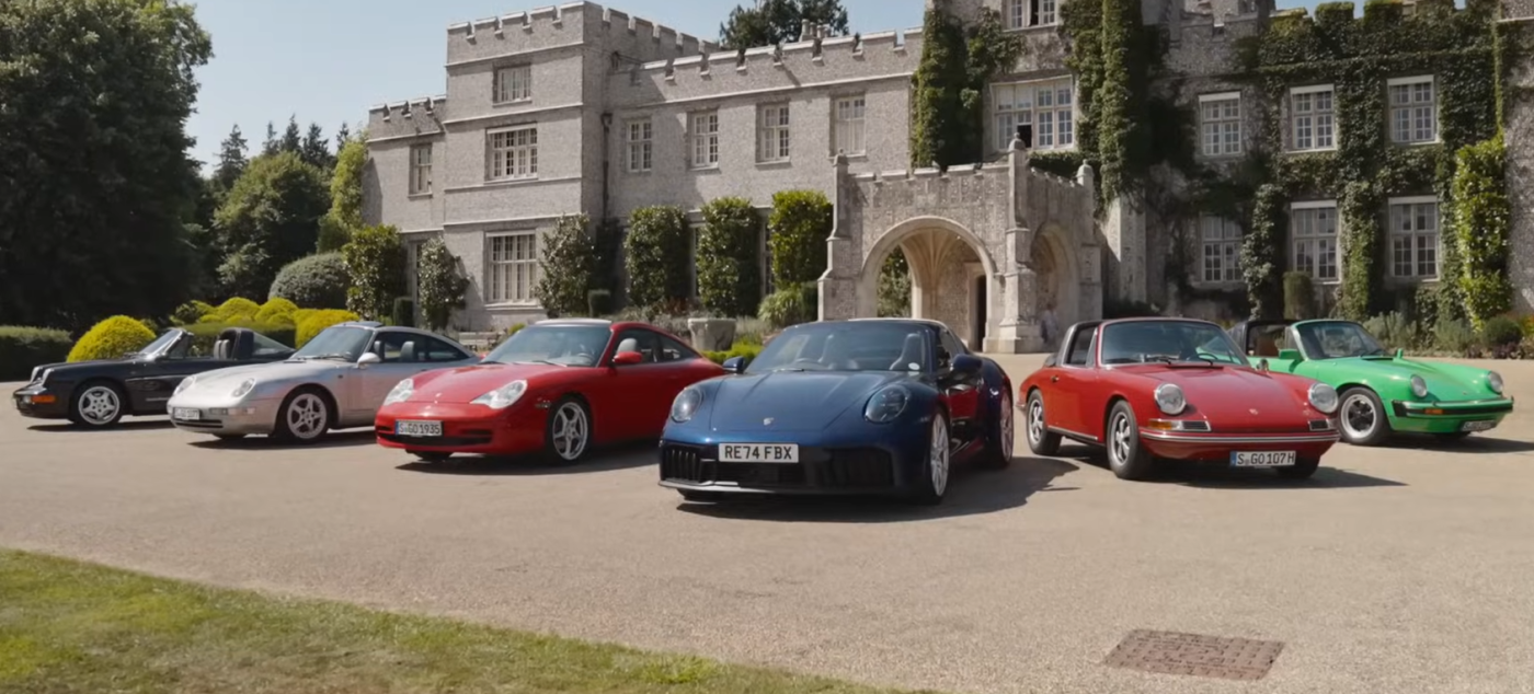 VIDEO: Driving Every Generation of the Porsche 911 Targa