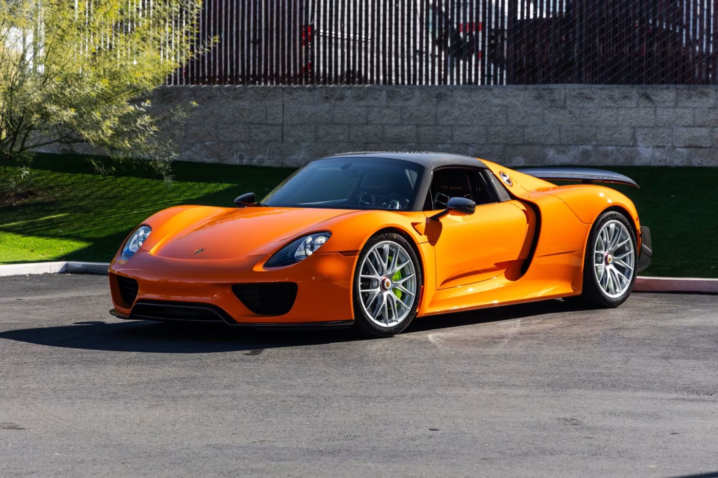 FOR SALE: 2015 Porsche 918 Spyder Weissach at Auction